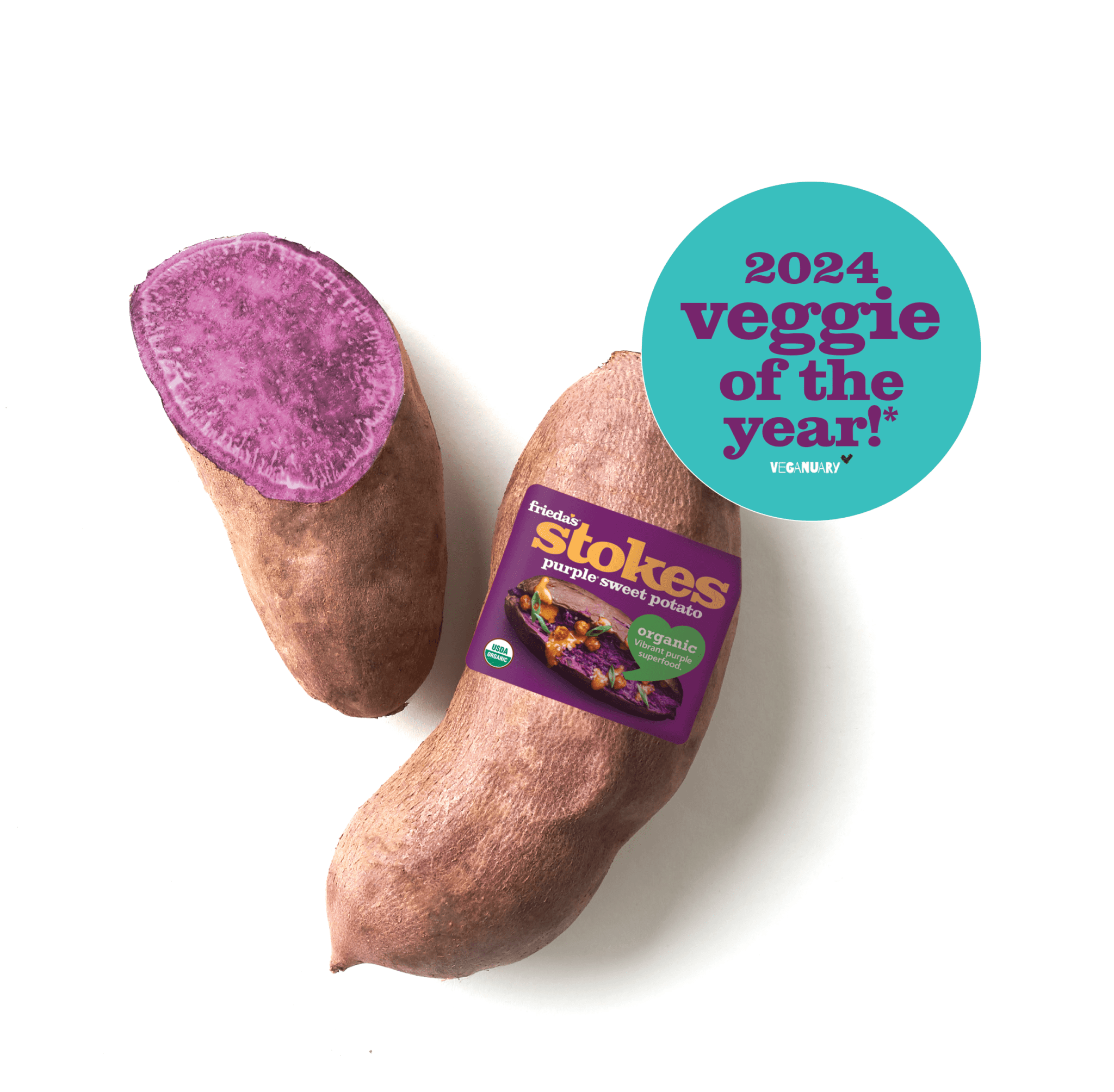 Stokes Purple® Sweet Potato | Frieda's LLC - Branded Specialty Produce