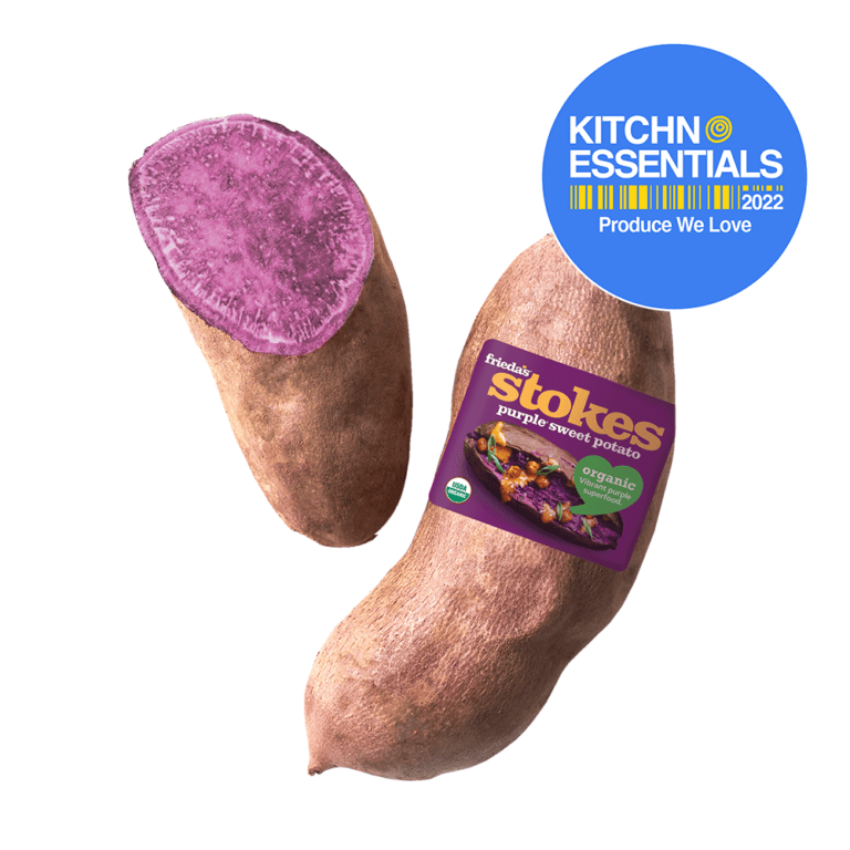 Hasselback Stokes Purple® Sweet Potato with Ginger Turmeric Glaze ...